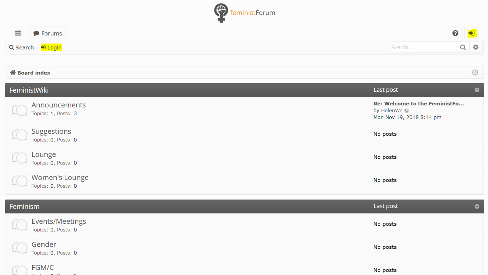 Help:Forum - FeministWiki